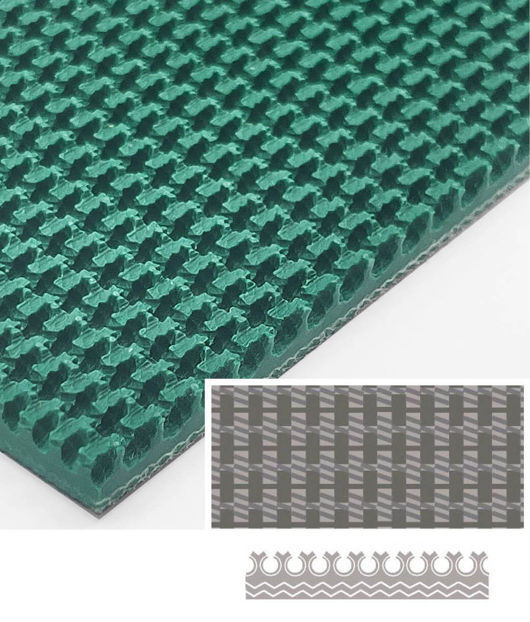 Esbelt - Hipro Belts for applications with high wear, friction and usage